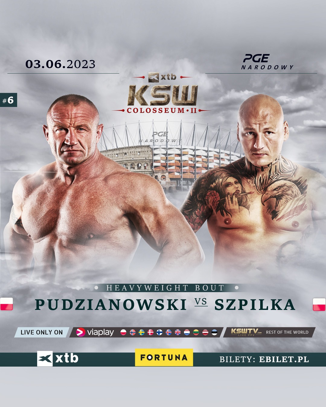 Mariusz Pudzianowski zmierzy się z Arturem Szpilką na gali XTB KSW ...